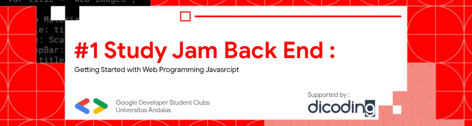[ #1 Study Jam Back End : Getting Started with Web Programming ...