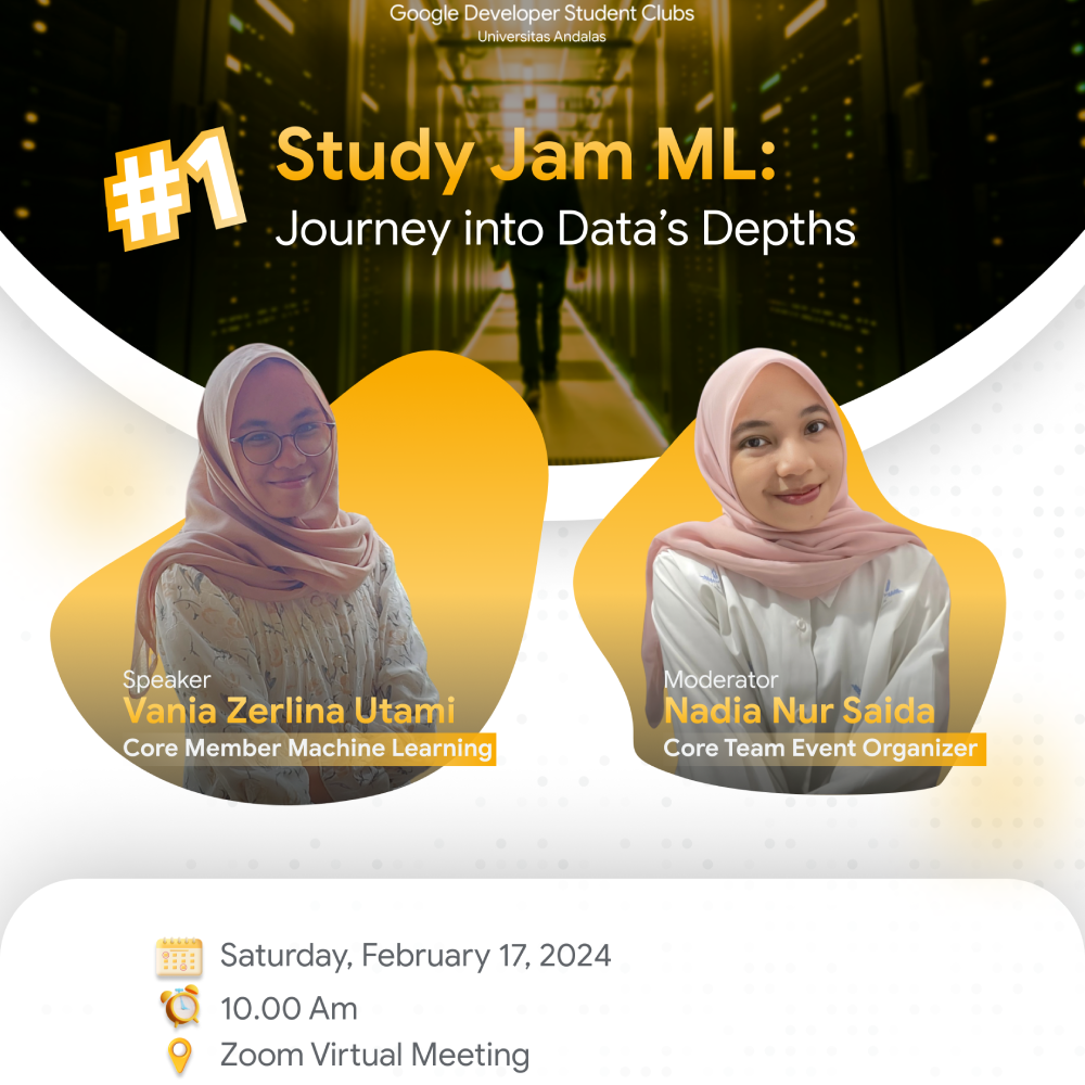 #1 Study Jam Machine Learning: Journey Into Data’s Depths - Dicoding Indonesia