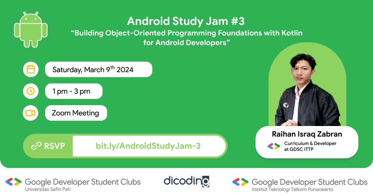 Building Object-Oriented Programming Foundations with Kotlin for Android Developers - Dicoding ...