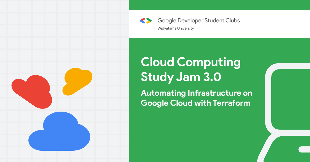 Cloud Computing Study Jam 3.0 : Automating Infrastructure on Google ...
