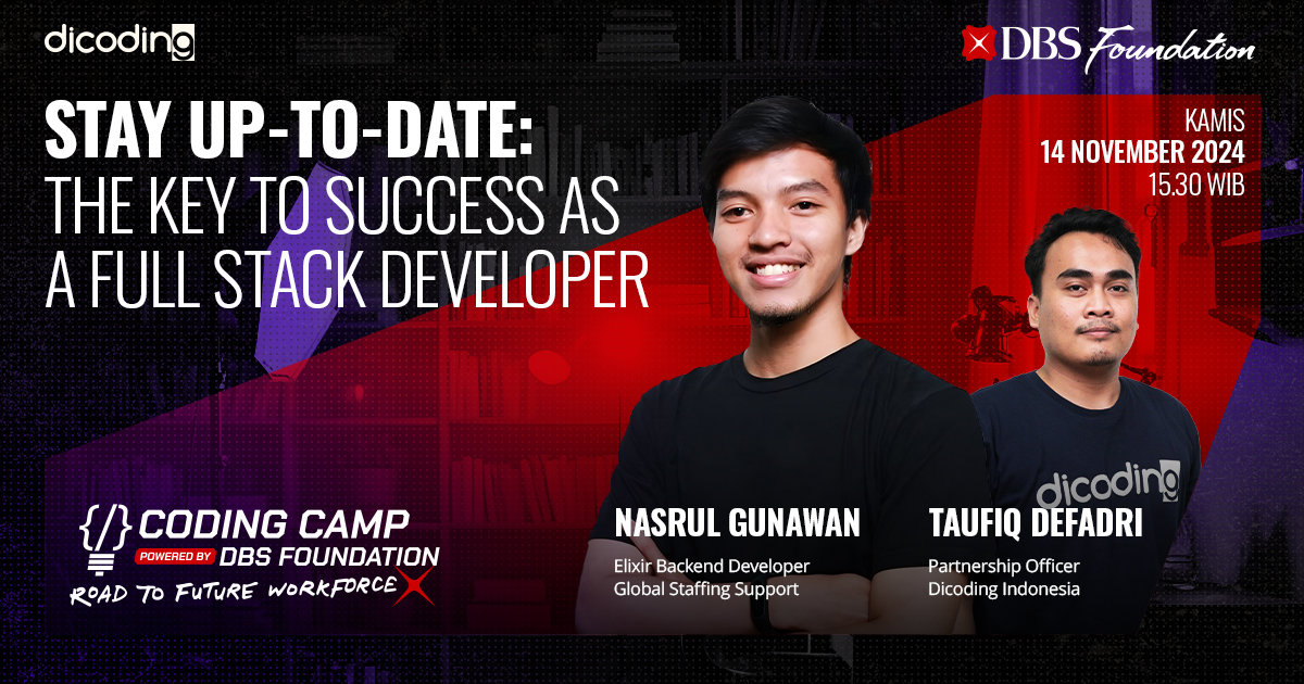 Coding Camp Powered by DBS Foundation - Live Session 1: The Key to ...