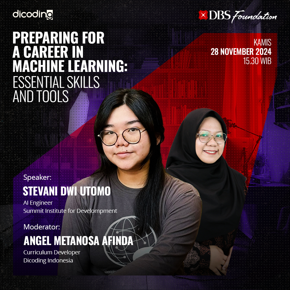 Coding Camp powered by DBS Foundation - Live Session 2: Preparing for a Career in Machine ...