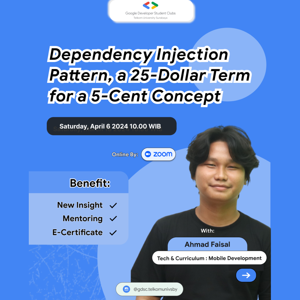 Dependency Injection Pattern, a 25-Dollar Term for a 5-Cent Concept ...
