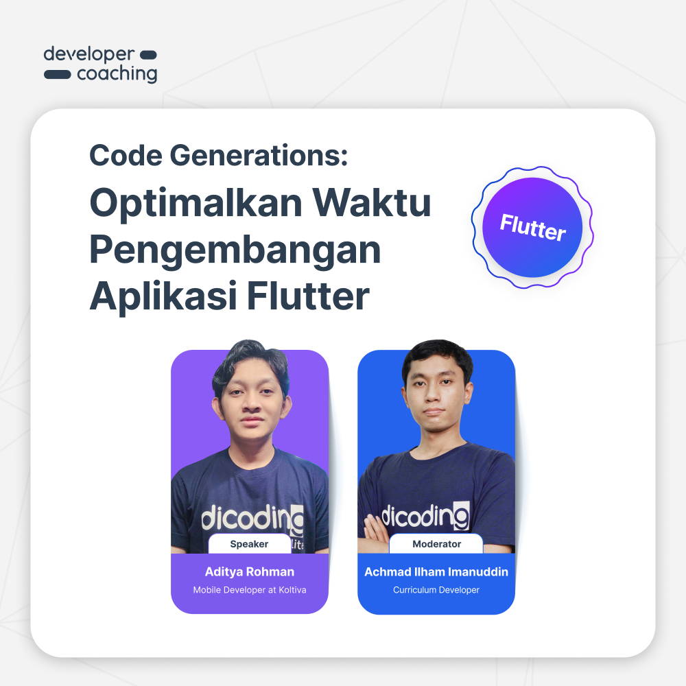 Jaringan Terbaik Seminar dan Workshop - Dicoding Indonesia