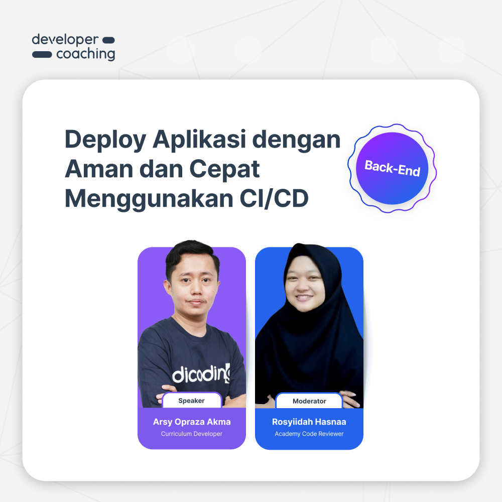 Jaringan Terbaik Seminar dan Workshop - Dicoding Indonesia