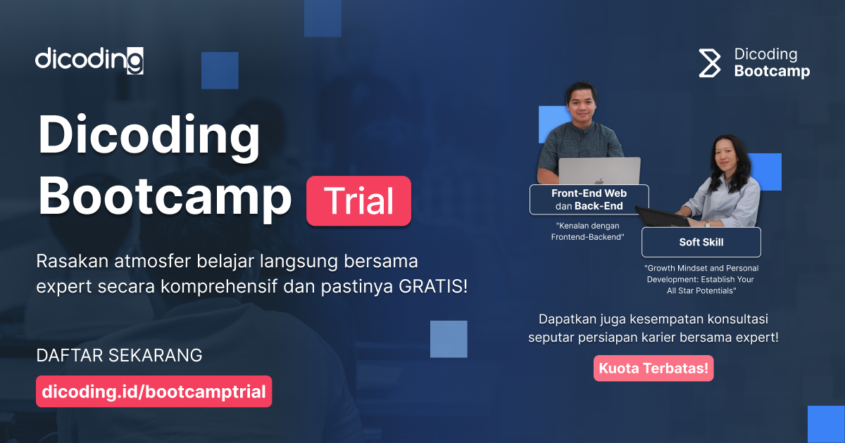 Dicoding Bootcamp Trial - Session 1 - Dicoding Indonesia