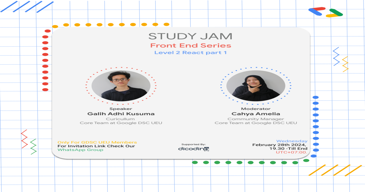 Front End Series: Level 2 ( REACT PART 1 ) - Dicoding Indonesia