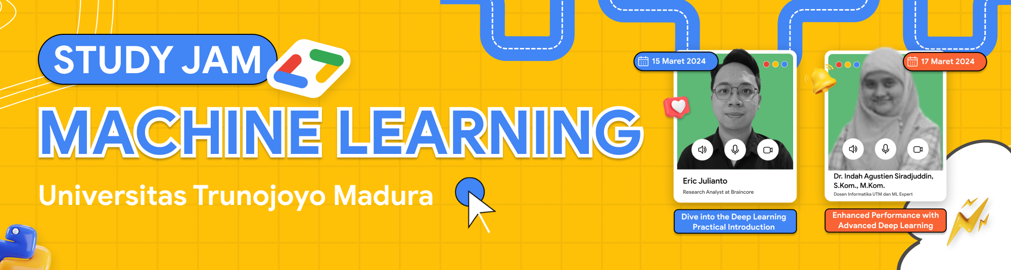 Machine Learning Study Jam #4 #5 : Dive into the Deep Learning Beginner and Advance - Dicoding ...