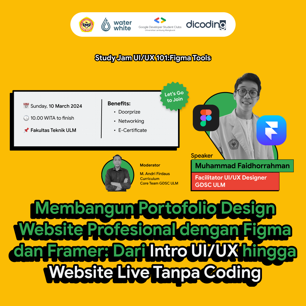 Membangun Portofolio Design Website Profesional dengan Figma dan Framer ...