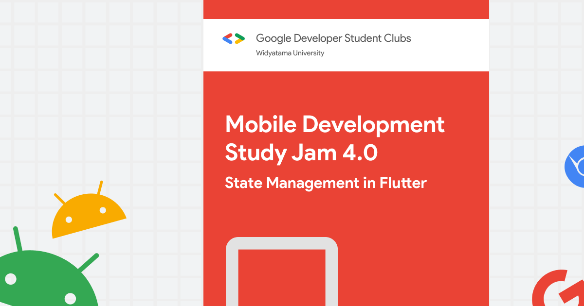 Mobile Development Study Jam 4.0 : State Management in Flutter - Dicoding Indonesia