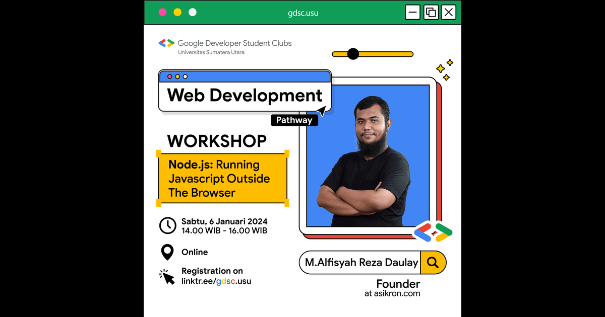 Node JS : Running Javascript Outside The Browser - Dicoding Indonesia