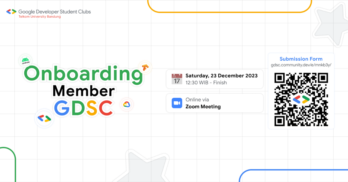 Onboarding Member GDSC - Dicoding Indonesia