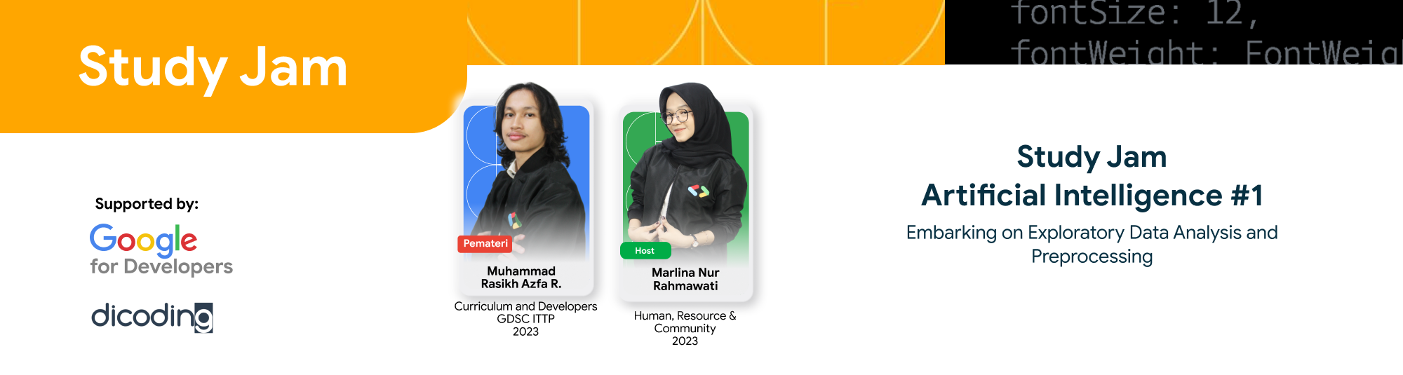 STUDY JAM AI #1 "Getting Started with Exploratory Data Analysis and Preprocessing" - Dicoding ...