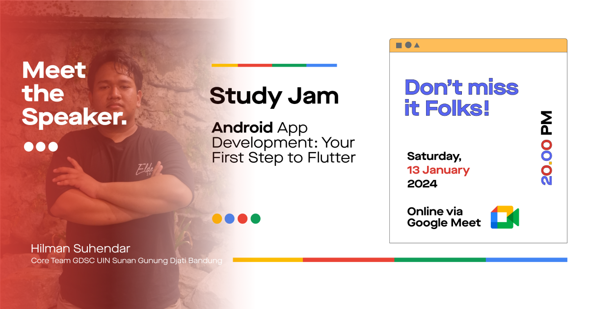 Study Jam - Android App Development: Your First Step to Flutter - Dicoding Indonesia