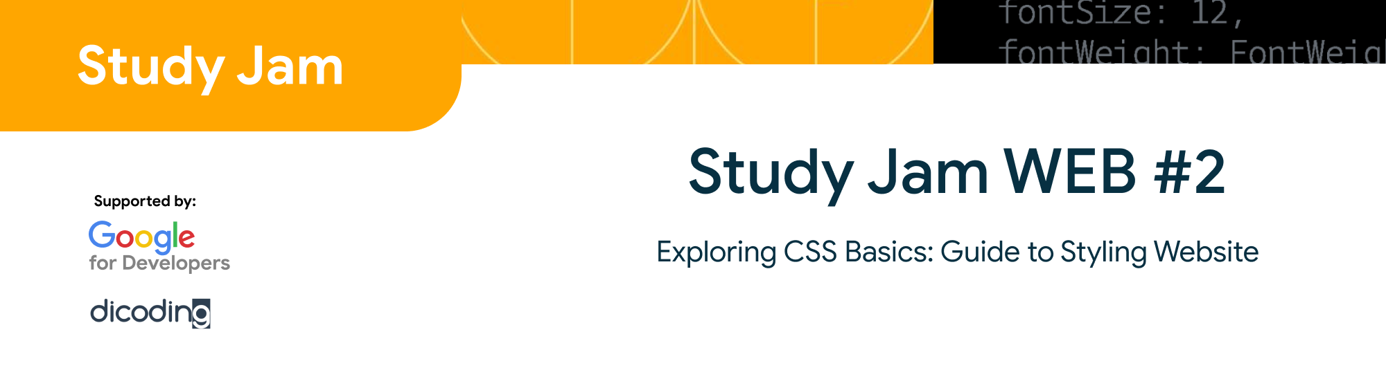 STUDY JAM WEB #2 "Exploring CSS Basics: Guide to Styling Website" - Dicoding Indonesia