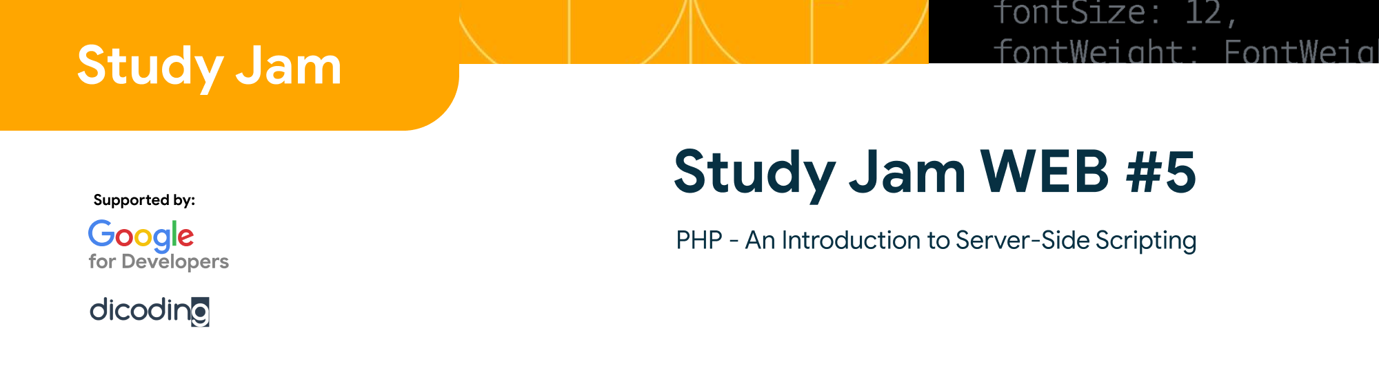 STUDY JAM WEB #5 "PHP - Introduction to Server-Side Scripting" - Dicoding Indonesia