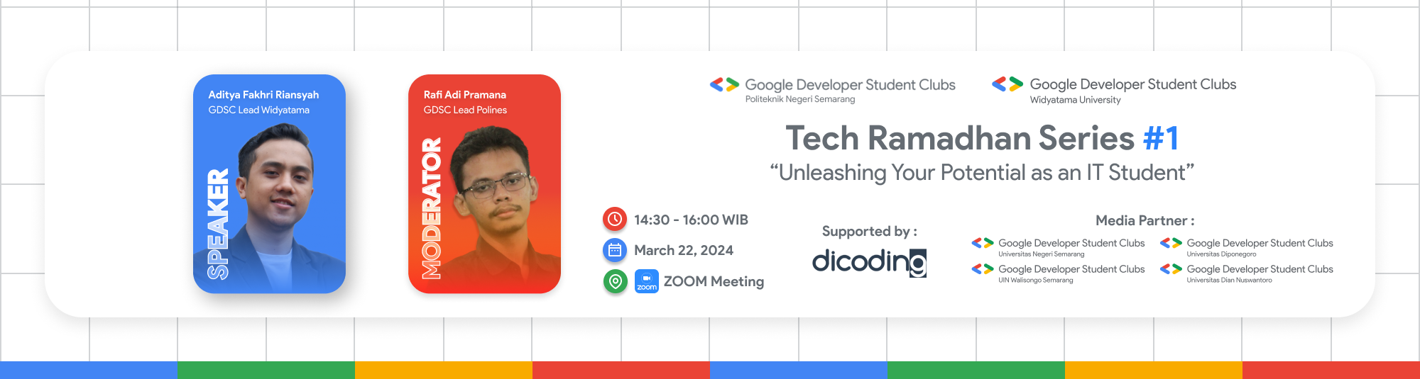 Tech Ramadhan Series #1 Unleashing Your Potential as an IT Student - Dicoding Indonesia
