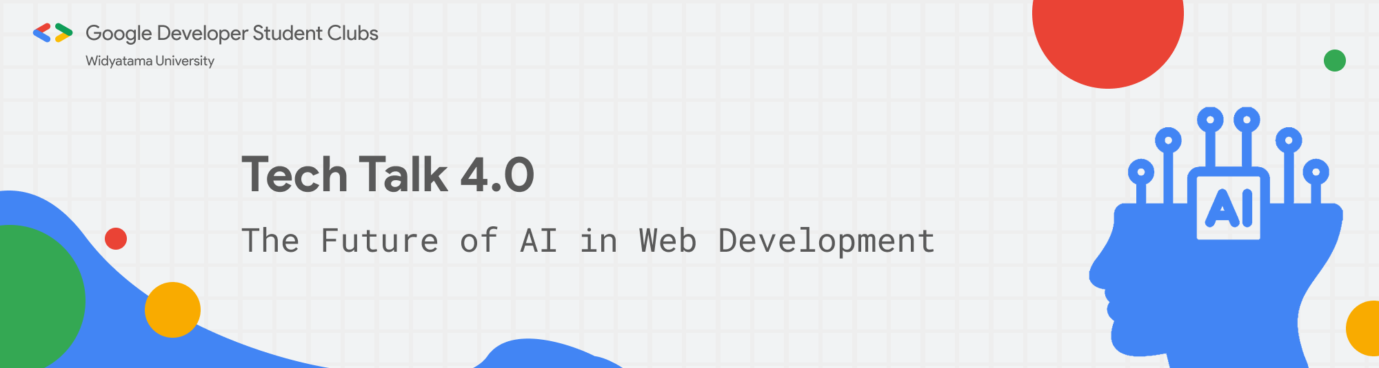 Tech Talk 4.0: The Future of AI in Web Development - Dicoding Indonesia