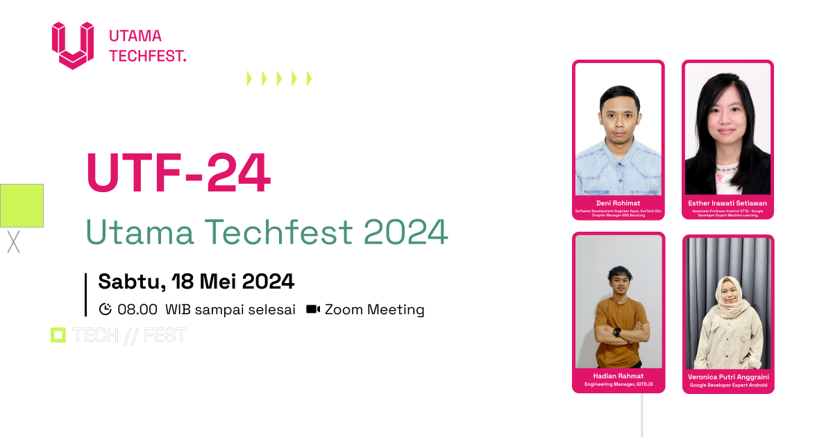 Utama TechFest 2024 - Dicoding Indonesia