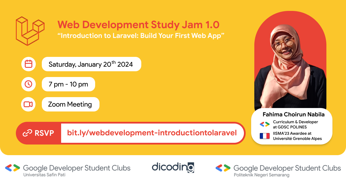 Web Development Study Jam 1.0 - Dicoding Indonesia