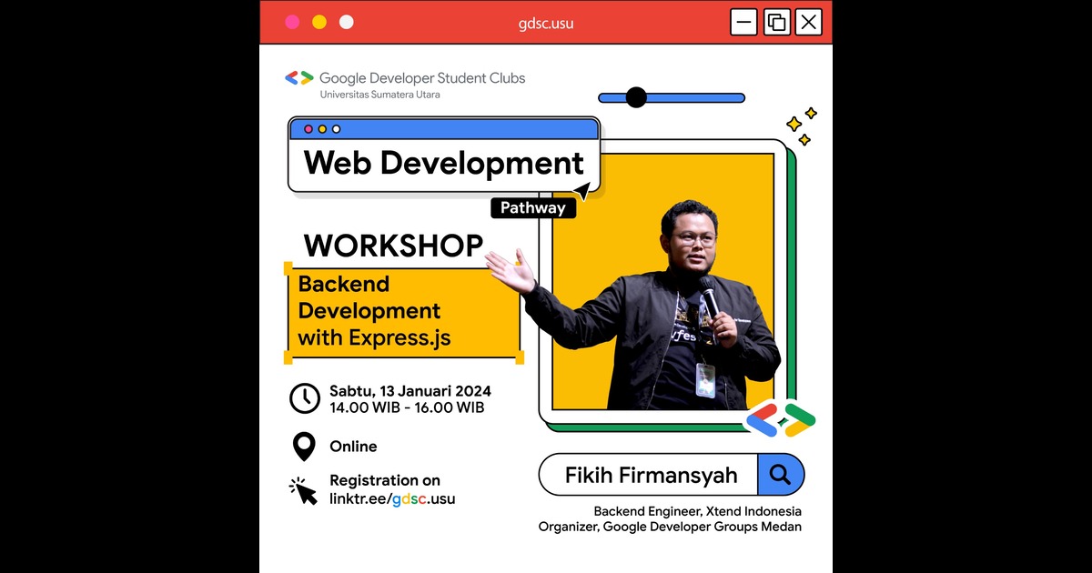 Workshop Backend Development With Express Js Dicoding Indonesia