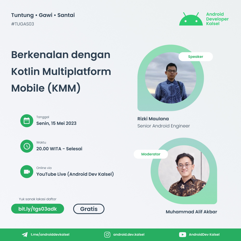 Berkenalan dengan Kotlin Multiplatform Mobile (KMM) - TUGAS 03 (Tuntung, Gawi, Santai ...