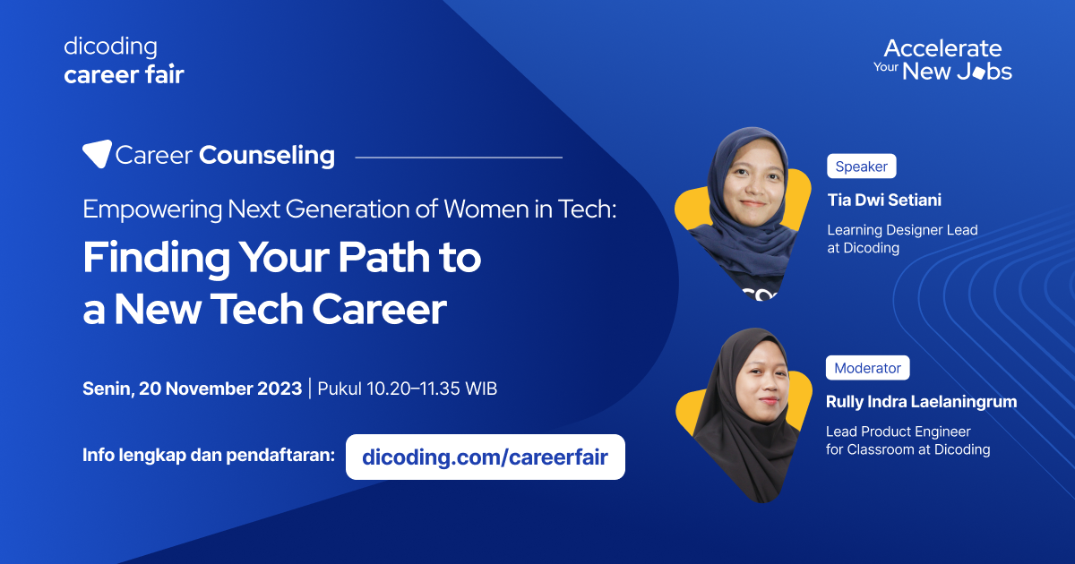 Career Counseling #10 - Empowering Next Generation of Women in Tech: Finding Your Path to a New ...