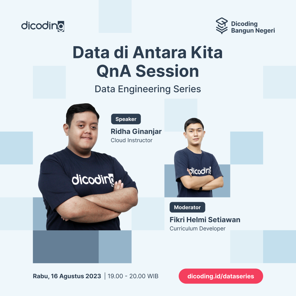 Data Engineering Series #1 : Data di Antara Kita | QnA Session ...