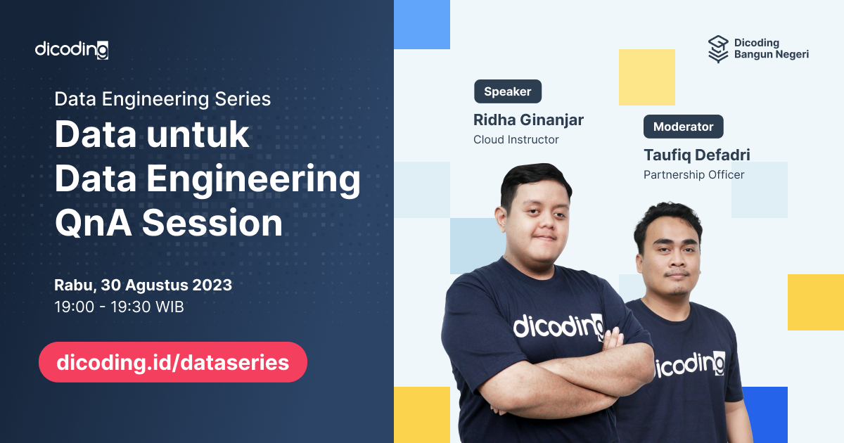 Data Engineering Series #2 : Data untuk Data Engineering | QnA Session ...