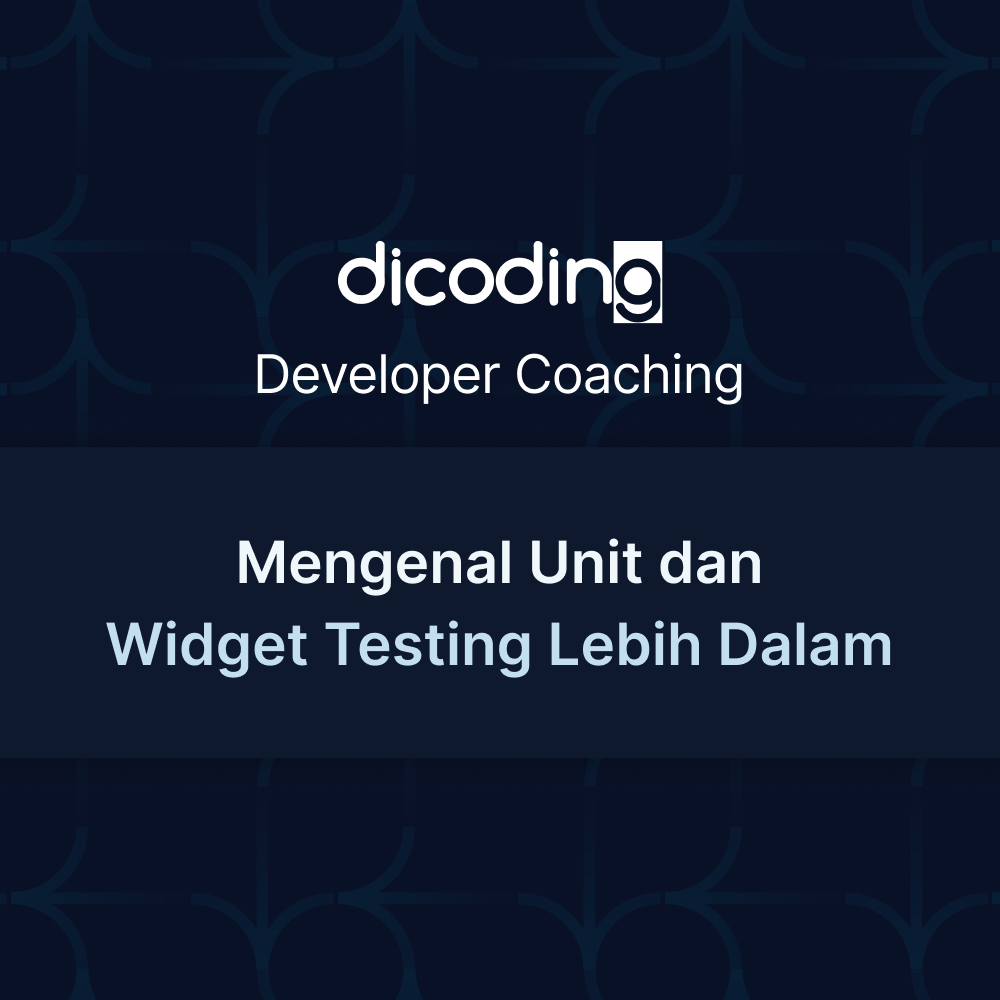 Dicoding Developer Coaching #63: Flutter | Mengenal Unit dan Widget ...