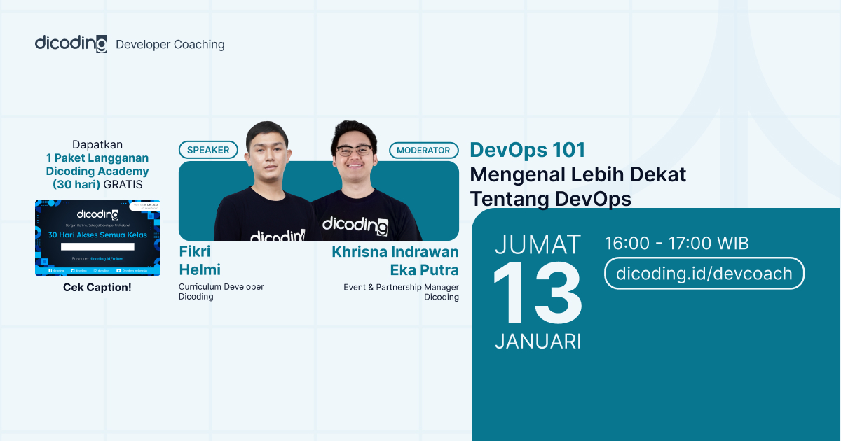 Dicoding Developer Coaching #79 : DevOps | DevOps 101: Mengenal Lebih ...