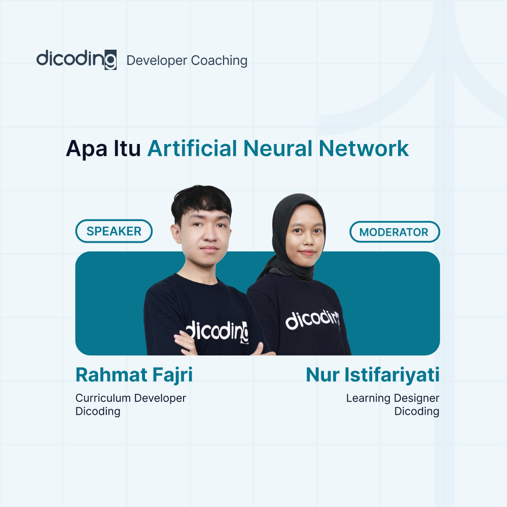 Dicoding Developer Coaching 97 Apa Itu Artificial Neural Network Dicoding Indonesia