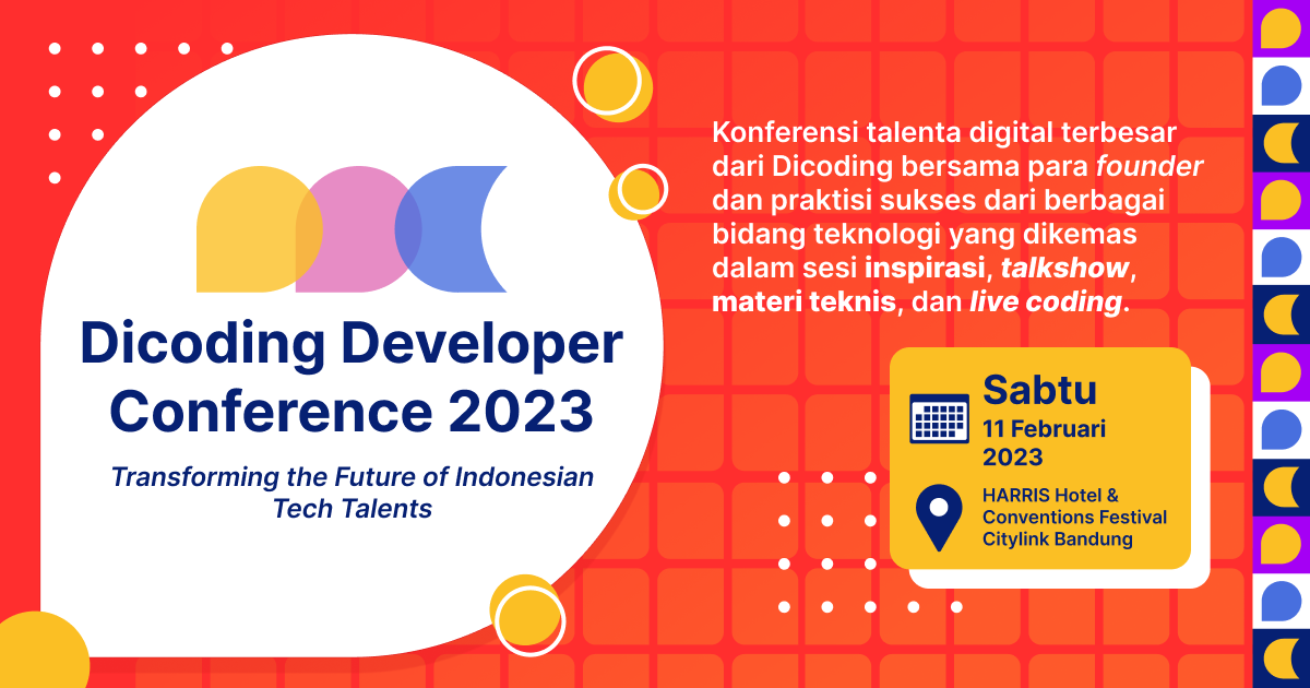 Dicoding Developer Conference 2023 - Dicoding Indonesia