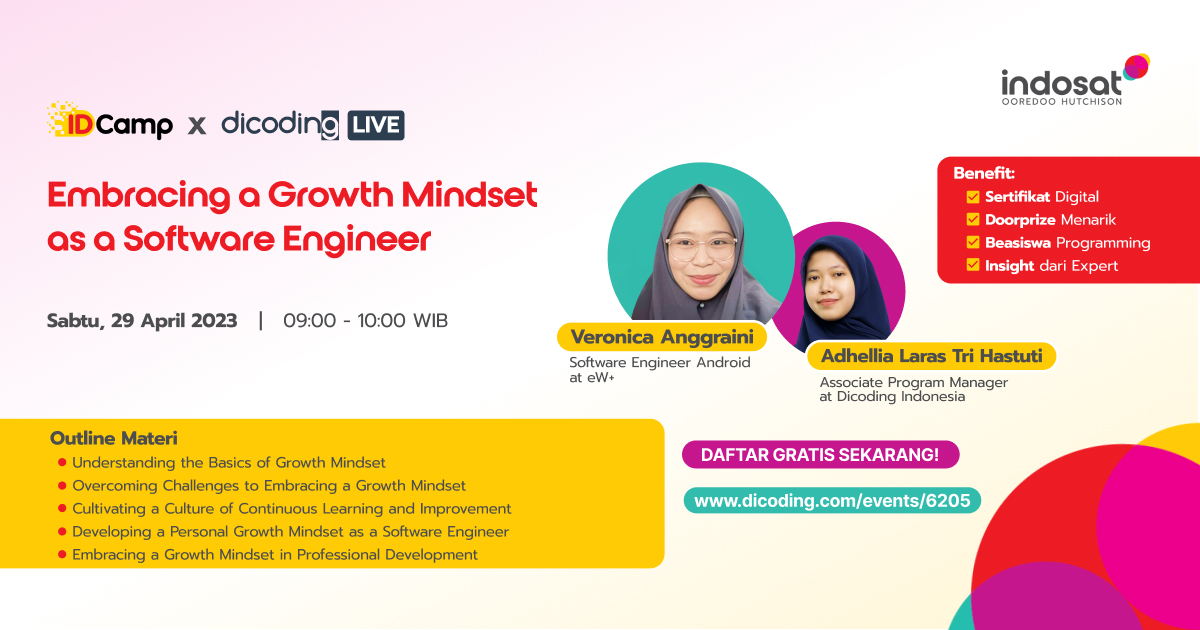 Embracing a Growth Mindset as a Software Engineer - Dicoding Indonesia