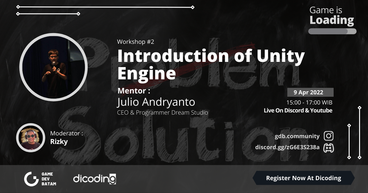 Game Is Loading - Introduction Of Unity Engine - Dicoding Indonesia