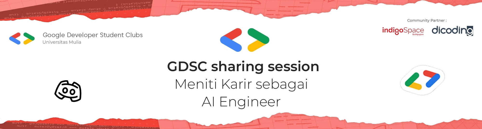 GDSC Universitas Mulia: GDSC Sharing Session | Meniti Karir Sebagai AI ...