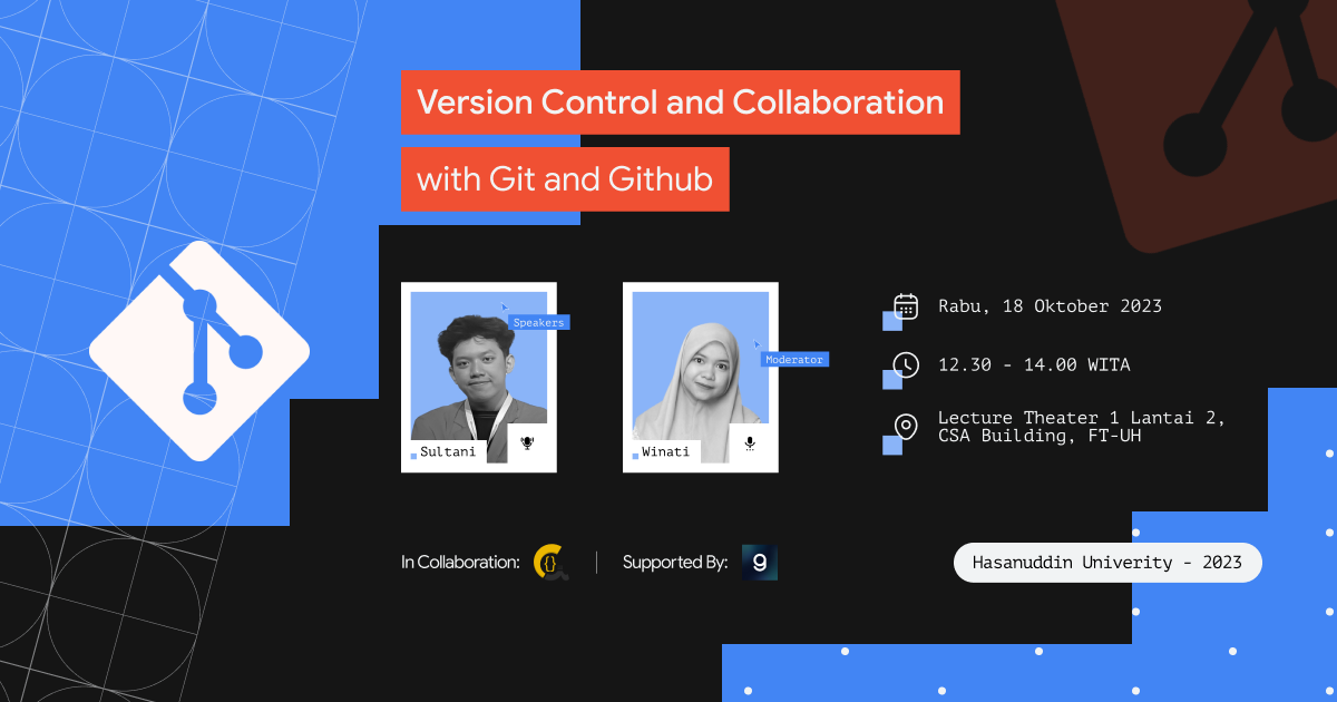 GDSC Workshop: Version Control and Collaboration with Git and Github - Dicoding Indonesia