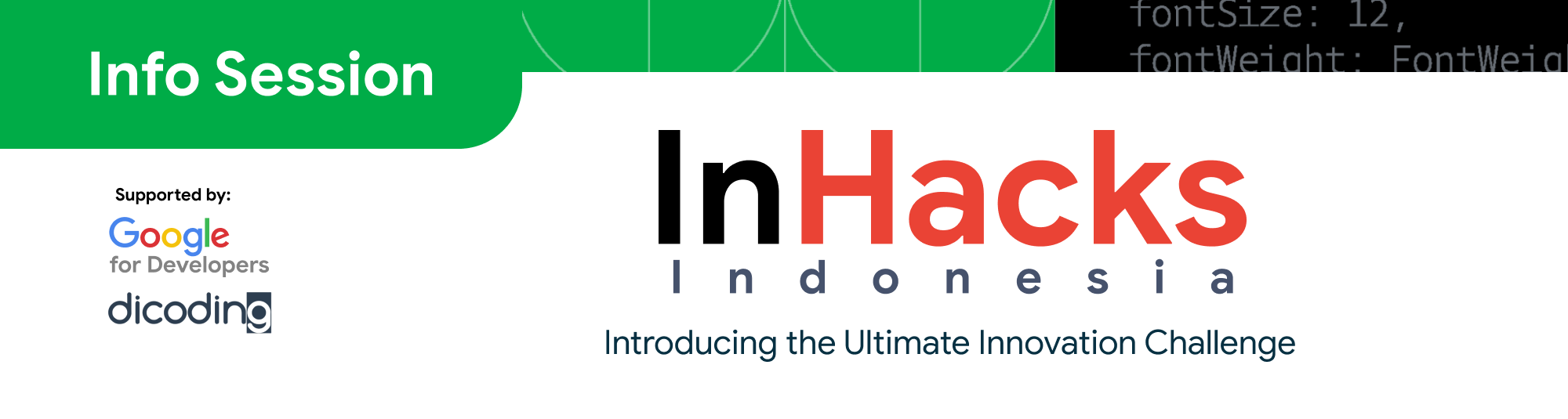 INFO SESSION#2: InHacks Indonesia: Introducing the Ultimate Innovation Challenge - Dicoding ...