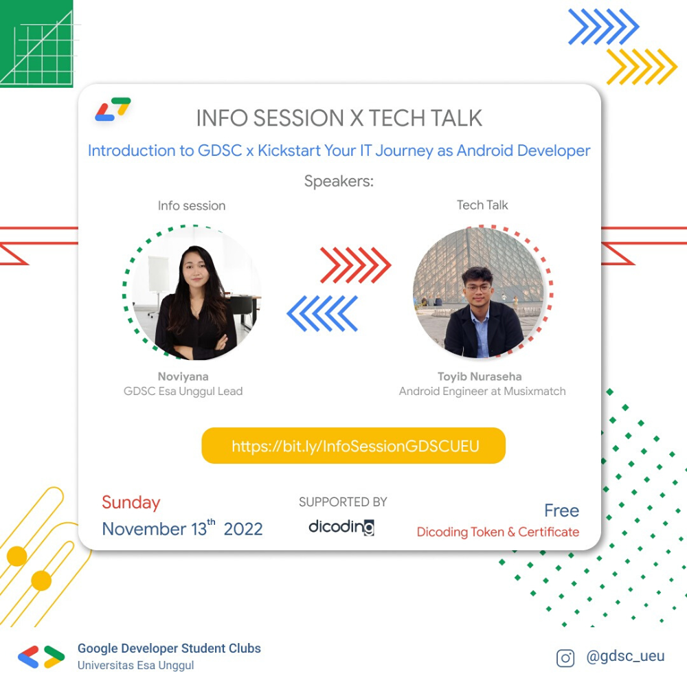Info Session x Tech Talk: Kickstart Your IT Journey as Android Developer - Dicoding Indonesia
