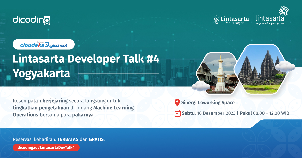 [Offline] Lintasarta Developer Talk #4 - Yogyakarta - Dicoding Indonesia