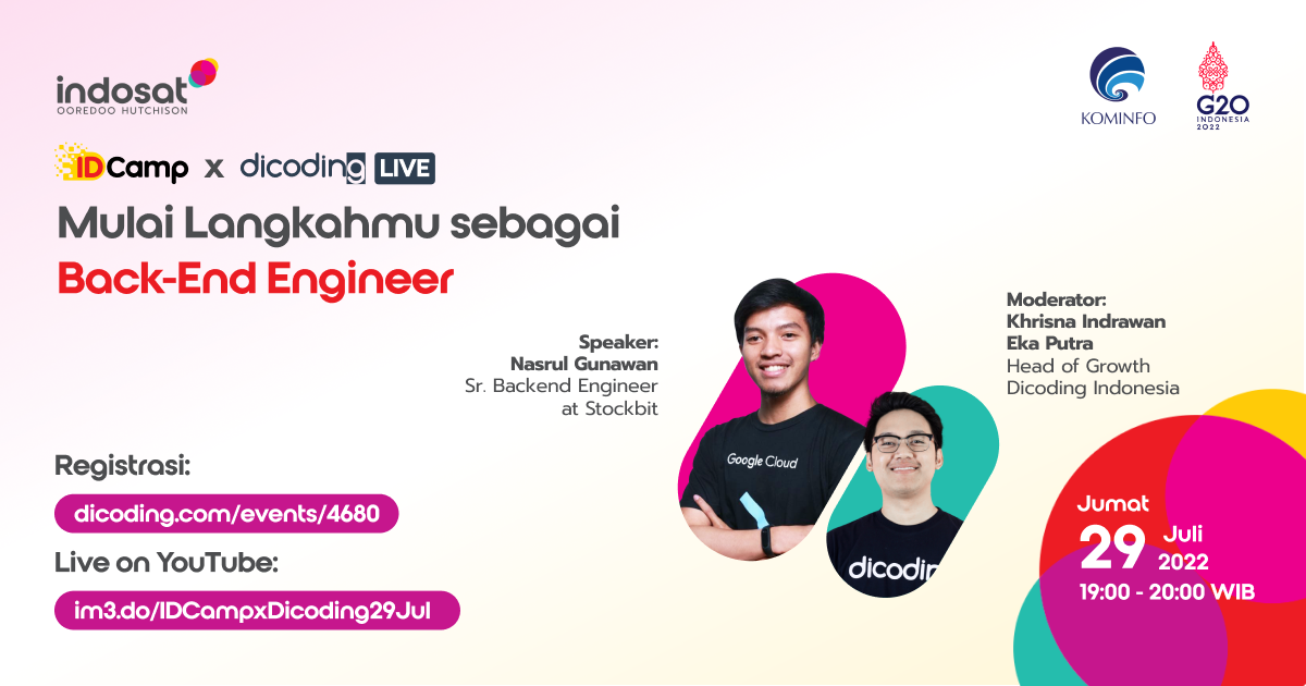 Mulai Langkahmu sebagai Back-End Engineer - Dicoding Indonesia