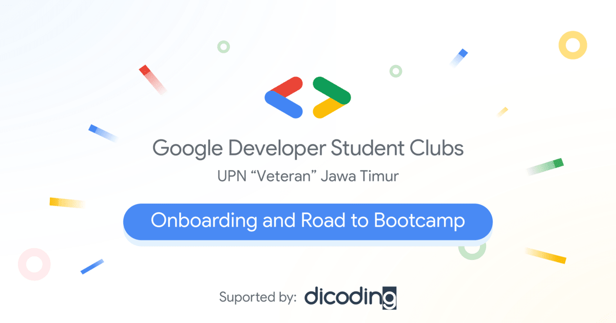 Onboarding Member and Road to Bootcamp - Dicoding Indonesia