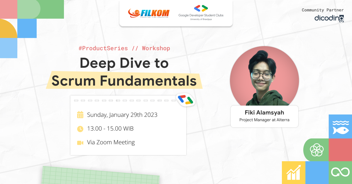 #ProductSeries Workshop: Deep Dive to Scrum Fundamentals - Dicoding Indonesia