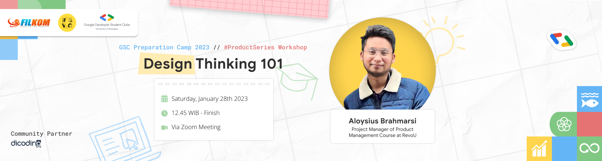 #ProductSeries Workshop: Design Thinking 101 - Dicoding Indonesia