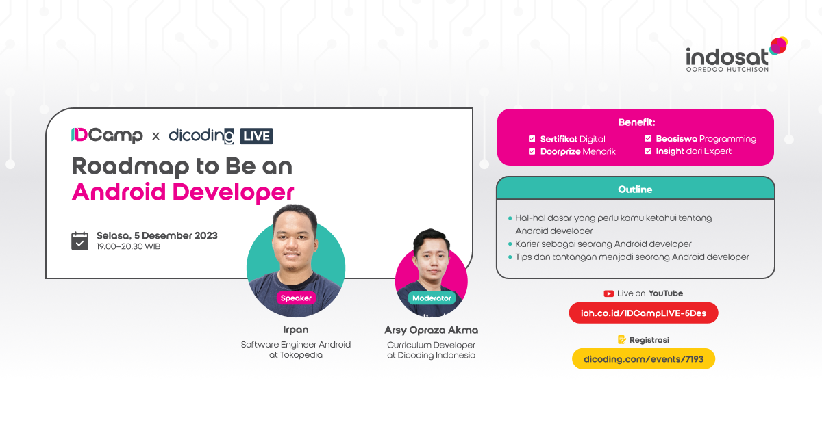 Roadmap To Be An Android Developer - Dicoding Indonesia
