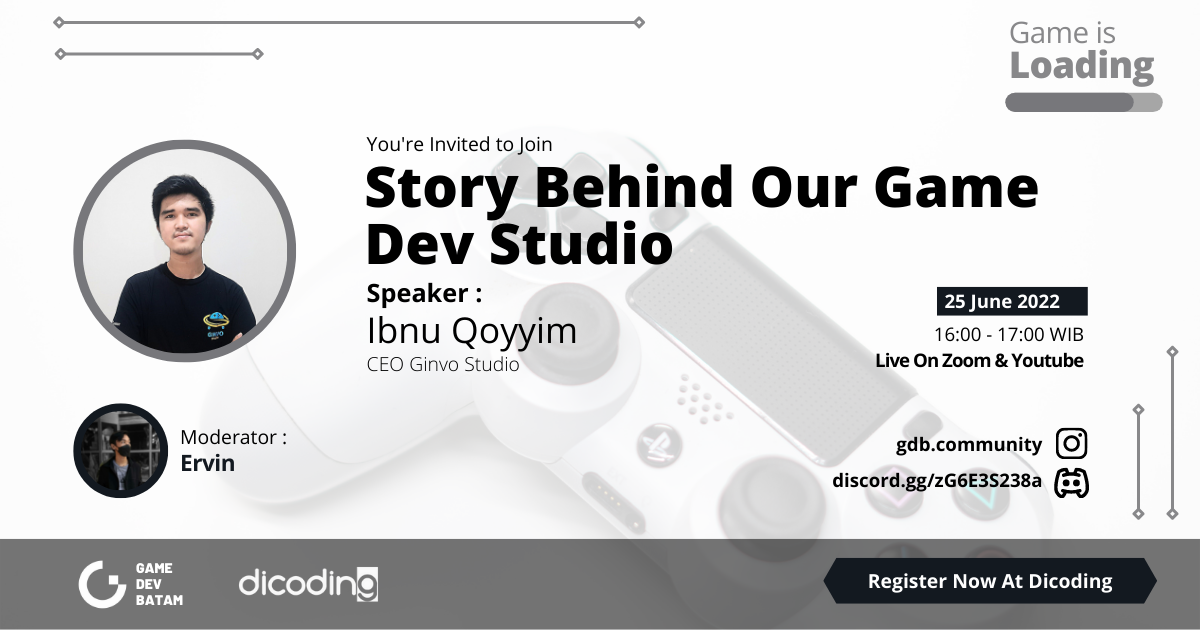 Story Behind Our Game Development Studio - Dicoding Indonesia