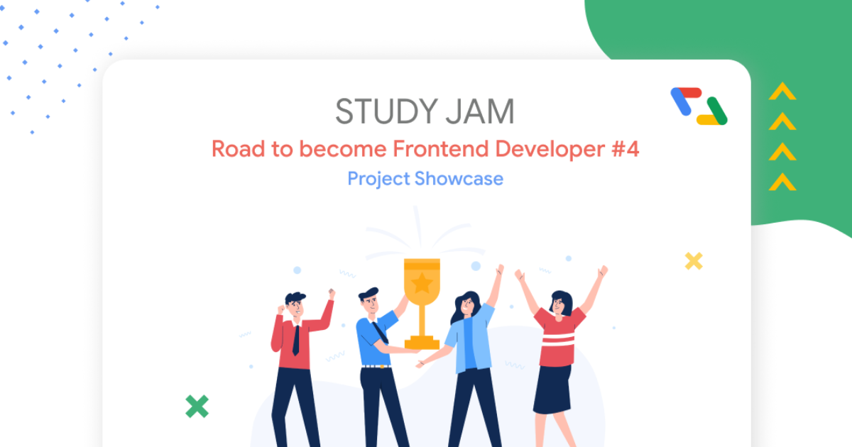 Study Jam - Road to Become Frontend Developer #4: Project Showcase - Dicoding Indonesia