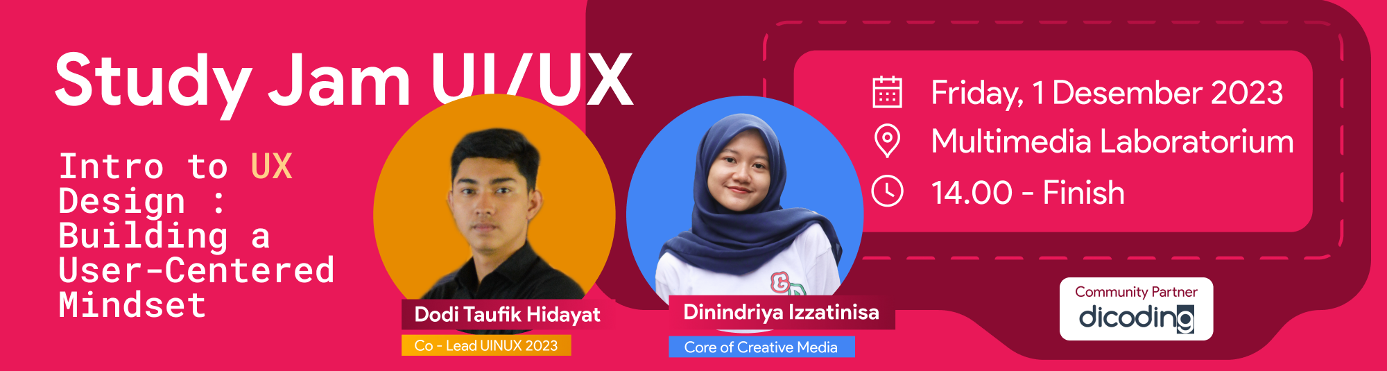 Study Jam UI/UX - Dicoding Indonesia