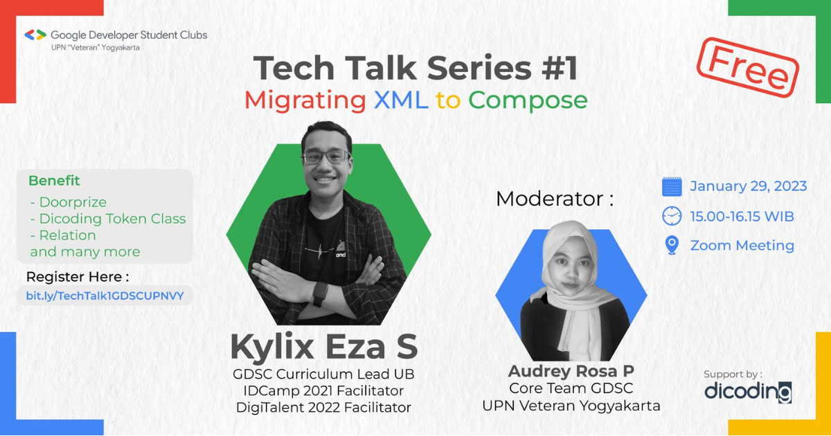Tech Talk Series #1: Migrating XML to Compose - Dicoding Indonesia