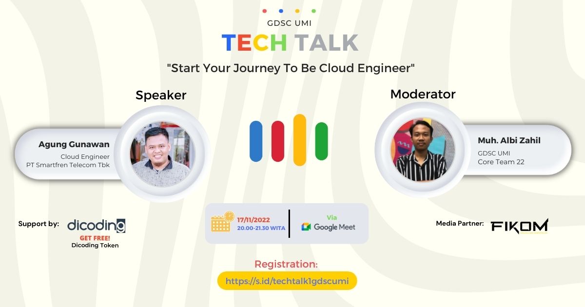 TECH TALK : Start your Journey to be Cloud Engineer - Dicoding Indonesia